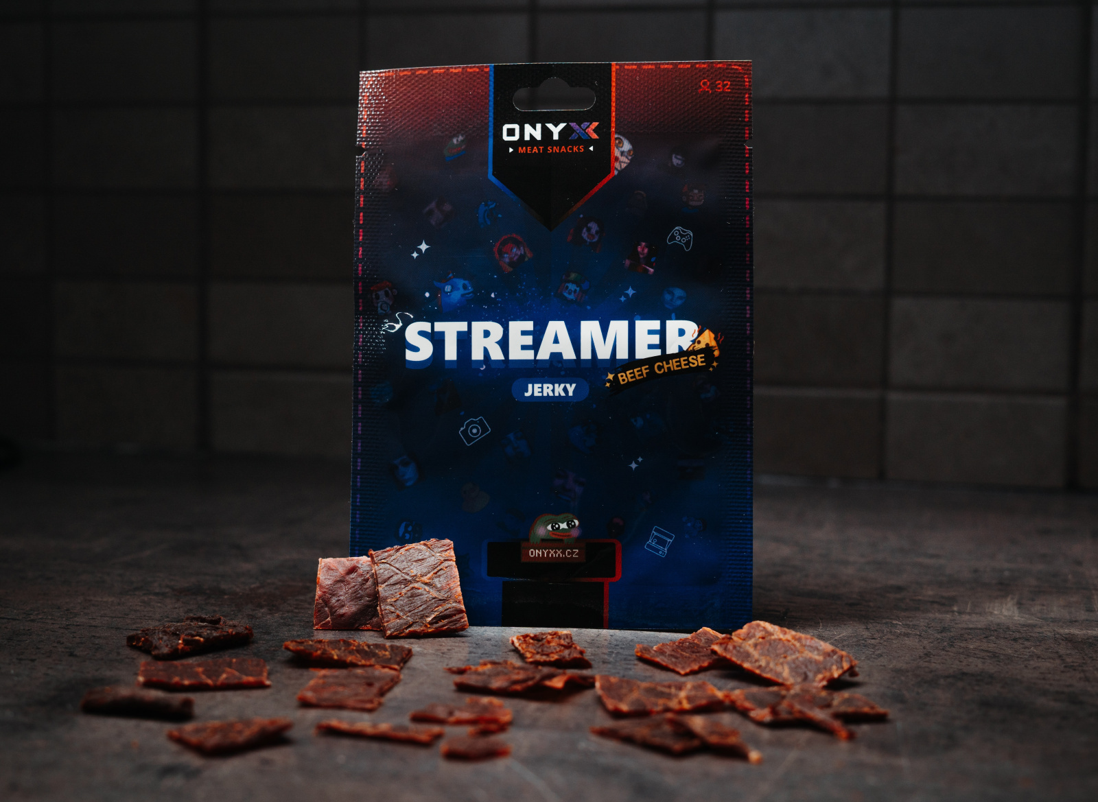 Streamer Jerky Beef Cheese (Sabinour)